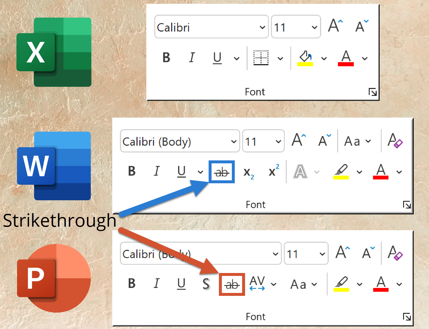 Strikethrough Text — Andrew Moss