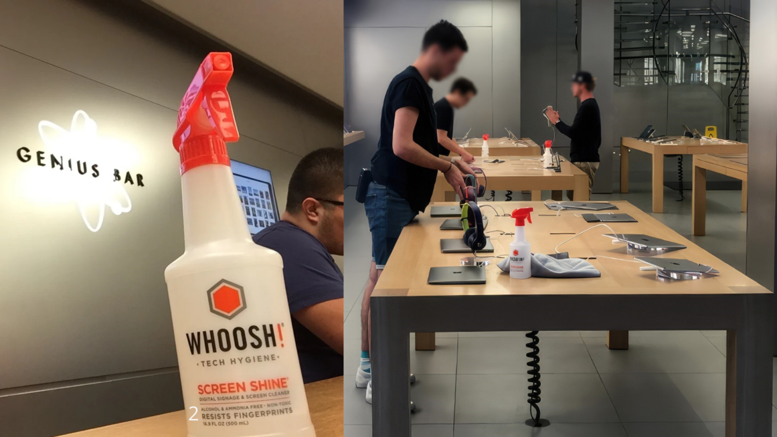 My experience with WHOOSH! — the Apple-backed screen cleaner — Andrew Moss